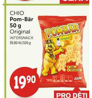 ARCHIV | Chio Pom-Bär 50 g Original v akci platné do: 17.8.2021 ...