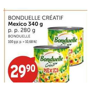 ARCHIV | Bonduelle Mexico 340 g v akci platné do: 23.11.2021 | AkcniCeny.cz
