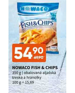 ARCHIV | NOWACO FISH & CHIPS 350 g v akci platné do: 29.3.2022 ...