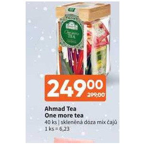 ARCHIV | Ahmad Tea One more tea 40 ks v akci platné do: 24.11.2021 ...