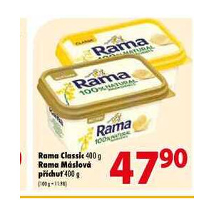 Rama Classic 400g v akci | AkcniCeny.cz