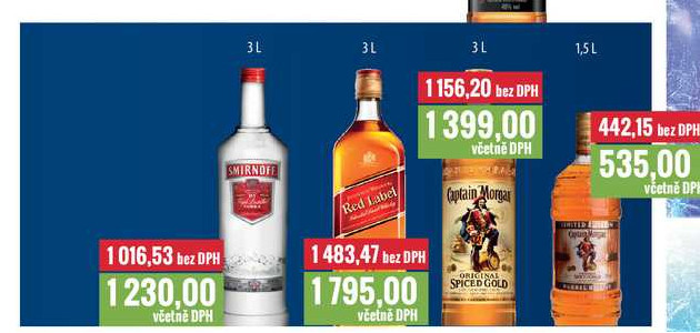 ARCHIV | Captain Morgan Original Spiced Gold 3l v akci platné do: 31.5. ...