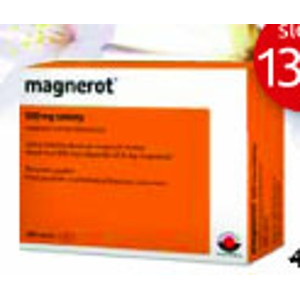 magnerot® 500 mg 100 tablet v akci | AkcniCeny.cz