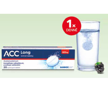 ACC® LONG 600 mg 20 šumivých tablet v akci PharmaPoint | AkcniCeny.cz