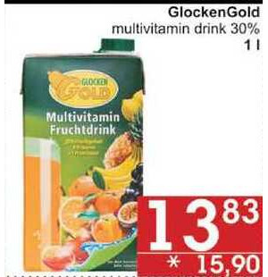 ARCHIV | Glocken Gold multivitamin drink 30%, 1 l v akci platné do: 11. ...