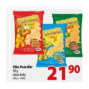 ARCHIV | Chio Pom Bär 50g v akci platné do: 5.12.2021 | AkcniCeny.cz