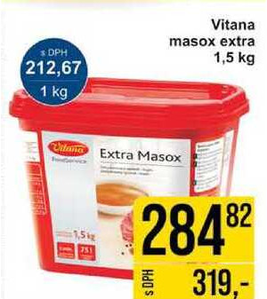 Vitana masox extra 1,5 kg v akci | AkcniCeny.cz
