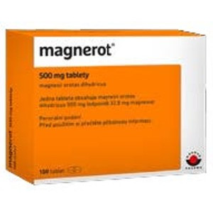 MAGNEROT® 500 MG, 100 TABLET v akci | AkcniCeny.cz