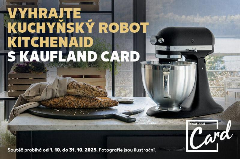 Kaufland Card soutěž: Vyhrajte kuchyňského robota KitchenAid | Magazín ...
