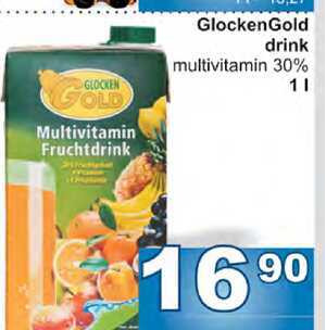 Glocken Gold drink multivitamin 30% 1l v akci | AkcniCeny.cz