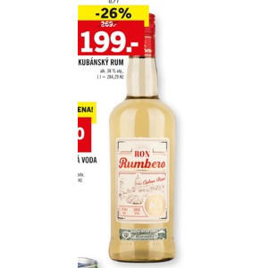 ARCHIV | Kubánský rum v akci platné do: 5.8.2018 | AkcniCeny.cz