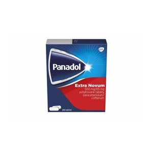 Panadol Extra Novum 500 mg/65 mg 24 potahovaných tablet v akci BENU ...