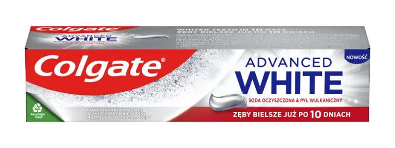 Colgate Zubní pasta Advanced White Baking Soda & Volcanic Ash, 75 ml v ...