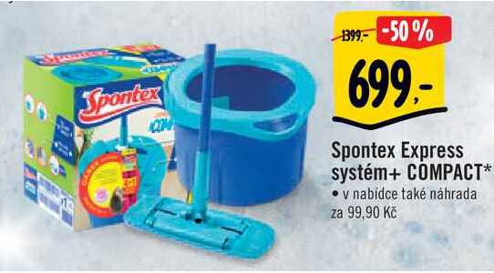 ARCHIV | Spontex Express systém+ COMPACT v akci platné do: 16.3.2021 ...