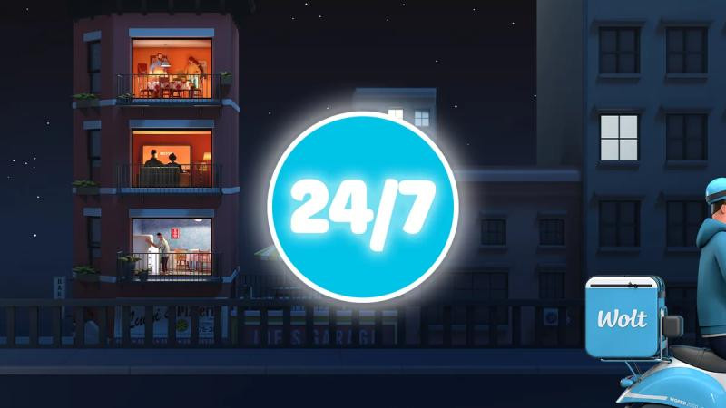 Praha se stává městem, které nikdy nespí. Wolt se přizbůsobuje a začal NONSTOP rozvážet ...