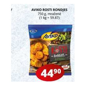 AVIKO ROSTI RONDJES 750 g v akci | AkcniCeny.cz