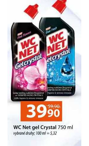 ARCHIV | WC NET gel Crystal 750 ml v akci platné do: 7.1.2020 ...