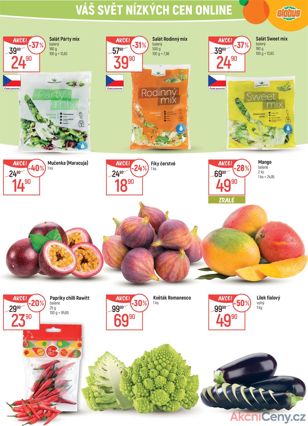 Leták Akční leták Globus 26.2. - 4.3.2025 - Globus Trmice u Ústí nad ...