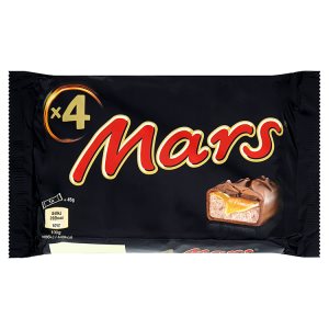 Mars 4pack čokoládová tyčinka s nugátem a karamelem v rodinném balení 4 ...