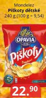 Opavia Piškoty dětské 240 g v akci | AkcniCeny.cz