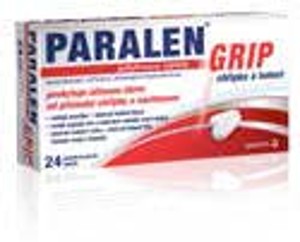 PARALEN GRIP CHŘIPKA A BOLEST 500MG/25MG/5MG potahované tablety 24 I v ...