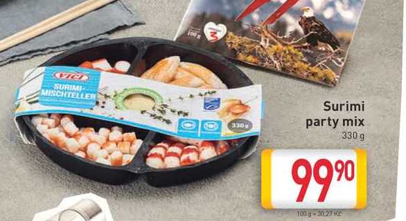 Surimi party mix 330g v akci | AkcniCeny.cz