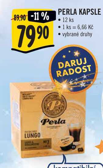 PERLA KAPSLE 12 ks v akci | AkcniCeny.cz