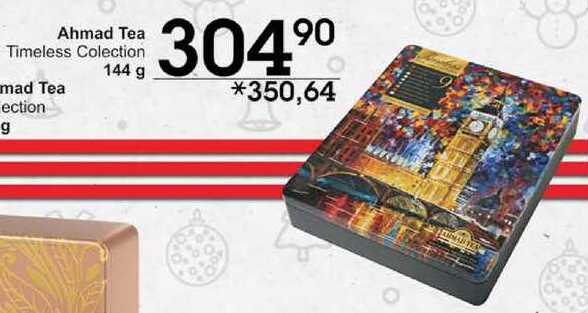 ARCHIV | Ahmad Tea Timeless Colection, 144 g v akci platné do: 20.12. ...