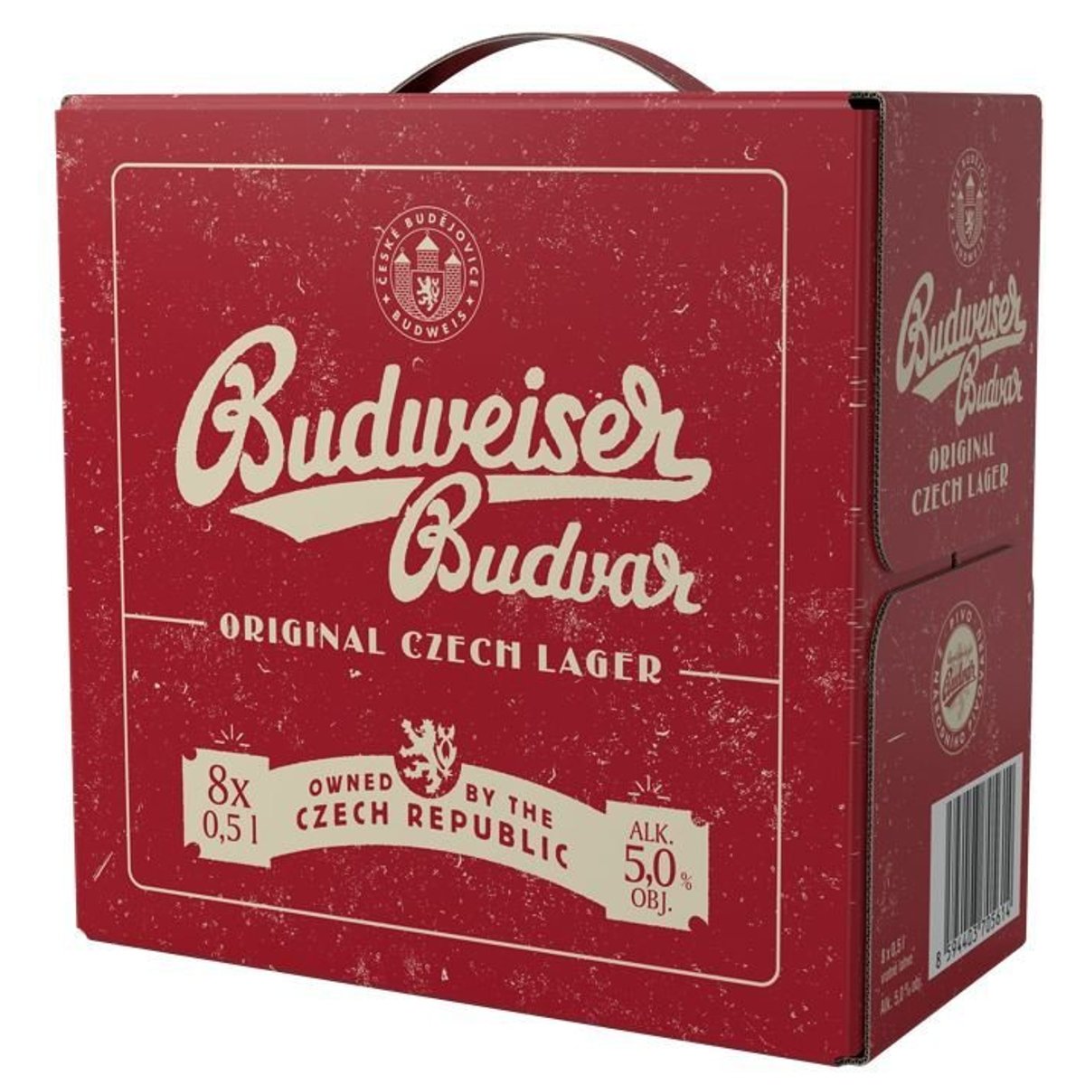 Budweiser Budvar Original světlý ležák v akci | AkcniCeny.cz