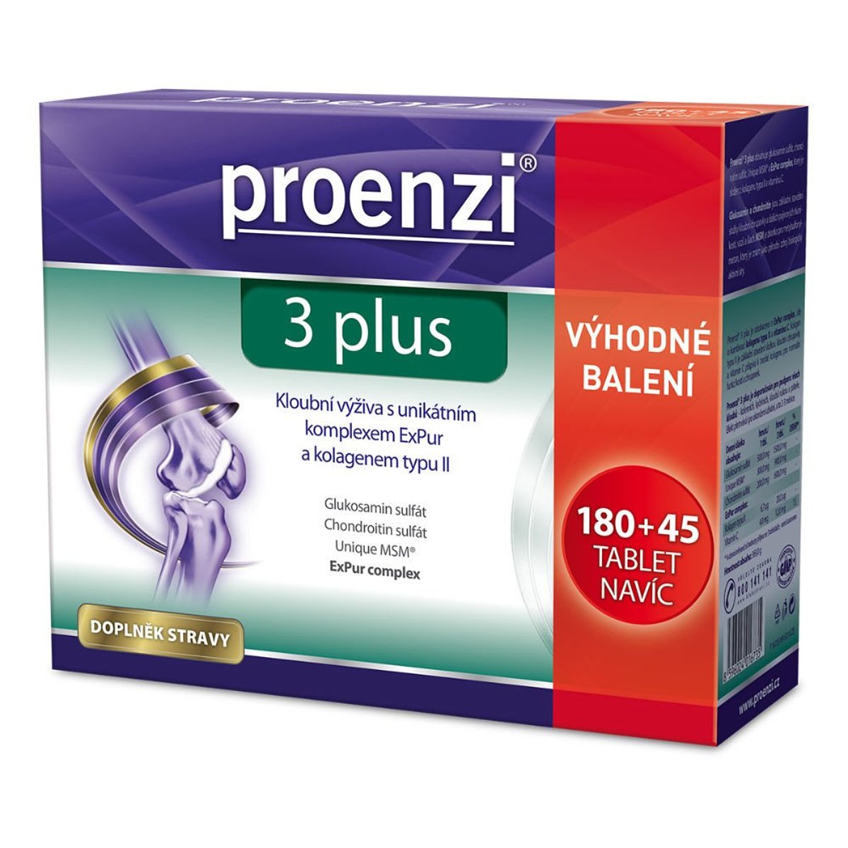Walmark Proenzi 3 plus tbl.180+45 Promo 2021 v akci | AkcniCeny.cz