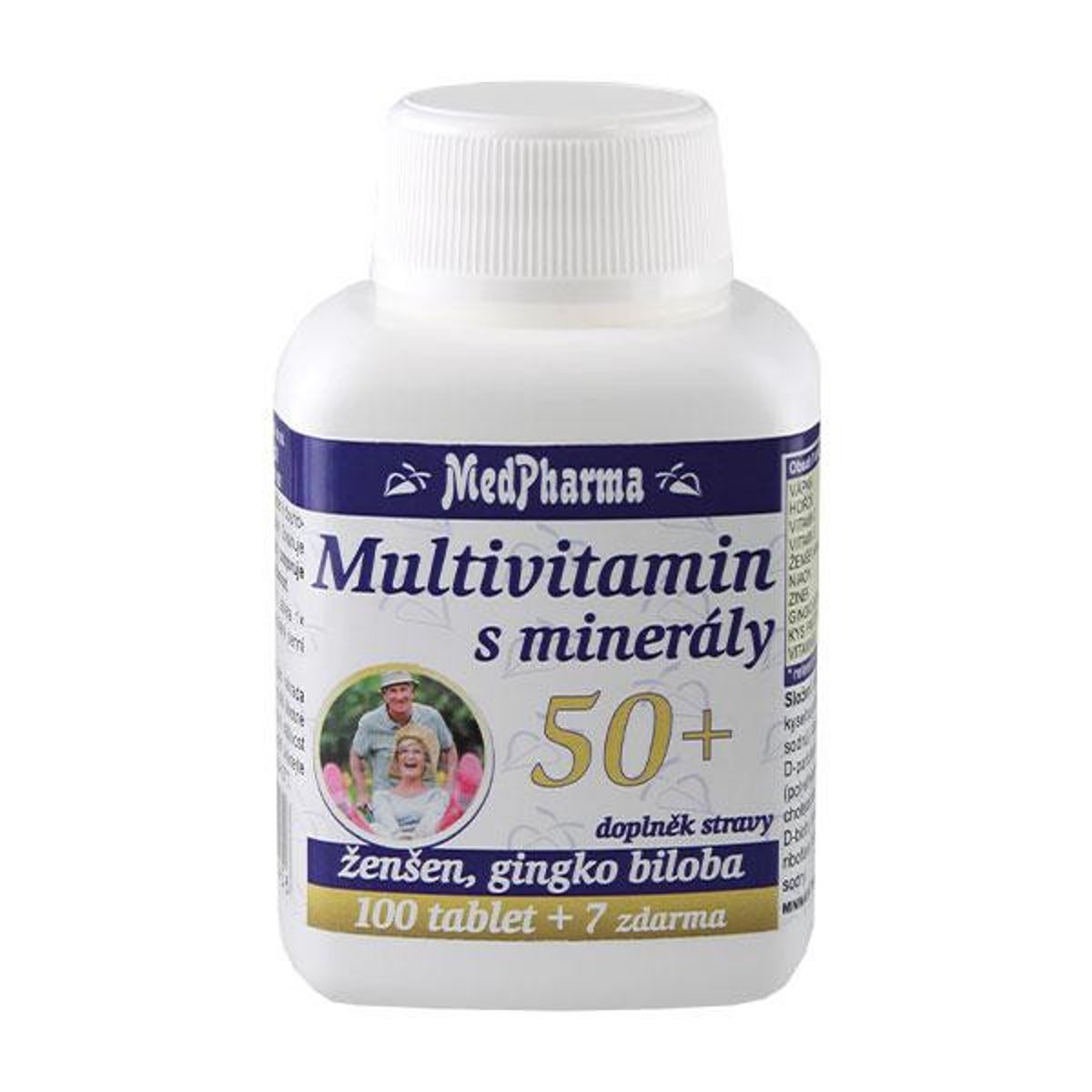 MedPharma Multivitamín s minerály+extra C tbl.107 v akci | AkcniCeny.cz