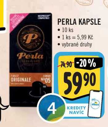 PERLA KAPSLE 10 ks v akci | AkcniCeny.cz