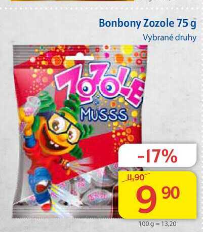 Zozole Hello zelo 75 g vybrané druhy v akci | AkcniCeny.cz