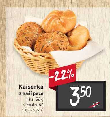 ARCHIV | Kaiserka 56g v akci platné do: 15.2.2022 | AkcniCeny.cz