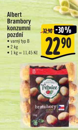 ARCHIV | Albert Brambory konzumní pozdní 2 kg v akci platné do: 22.2. ...