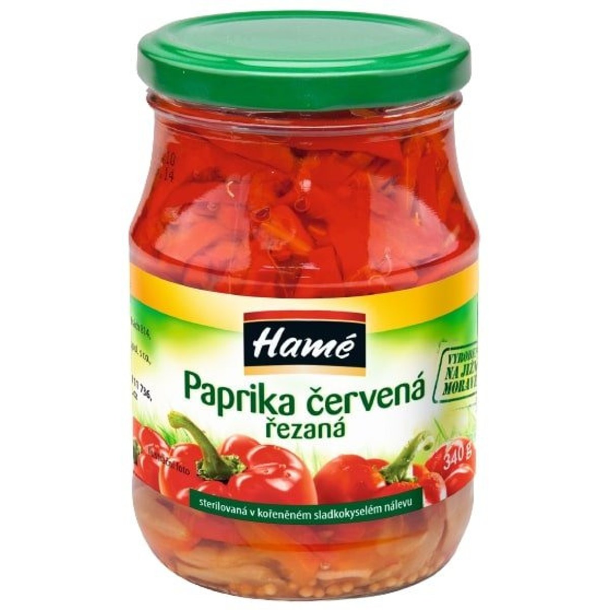 Hamé paprika červená řezaná sterilovaná v akci | AkcniCeny.cz