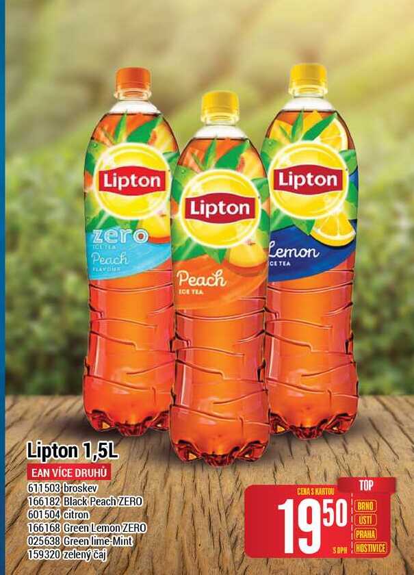 Fuze Tea 1,5L EAN VÍCE DRUHÚ 235954 Lemon Lemongrass 301543 mango ...