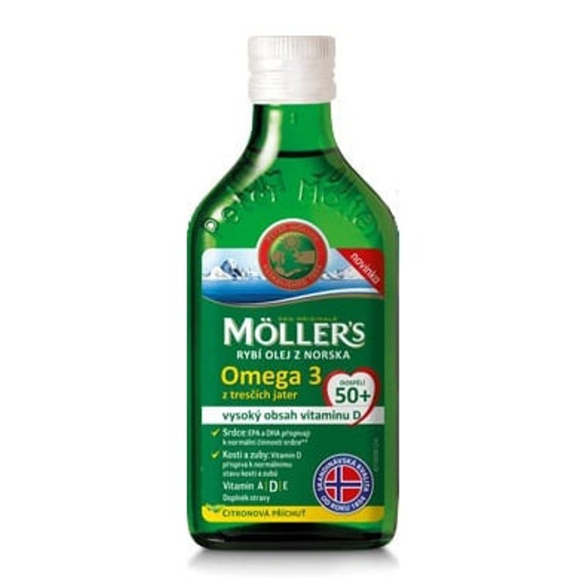 Mollers Omega 3 50+ 250ml v akci | AkcniCeny.cz