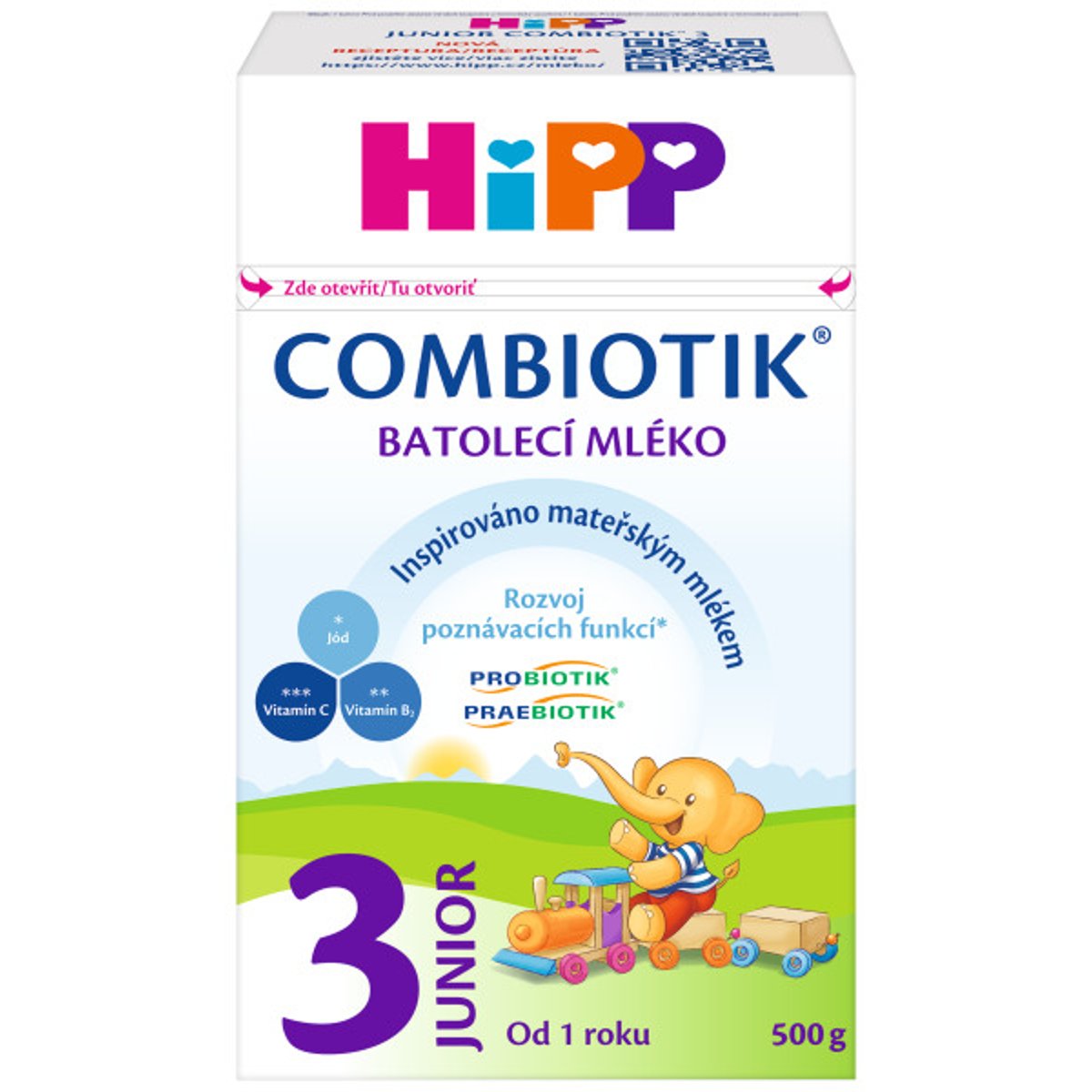 HiPP BIO Combiotik 2 kojenecké mléko 3×500 g v akci | AkcniCeny.cz