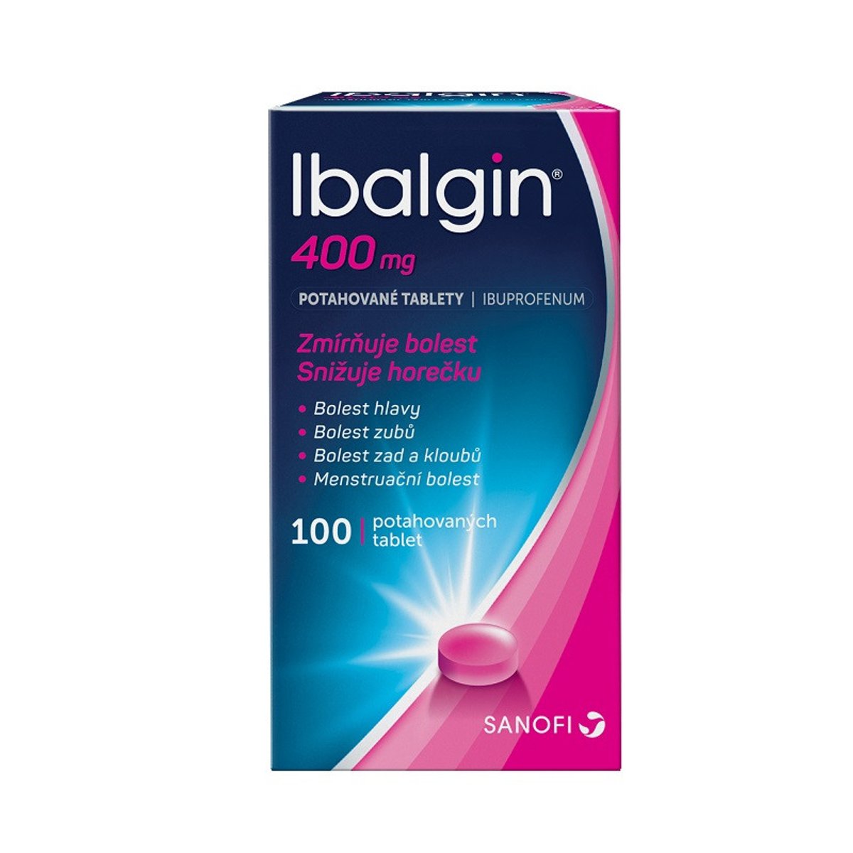 IBALGIN 400MG potahované tablety 100 v akci | AkcniCeny.cz