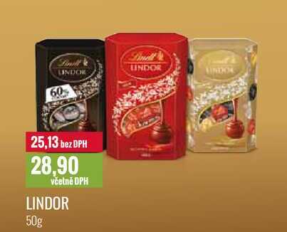 LINDOR 50g v akci | AkcniCeny.cz