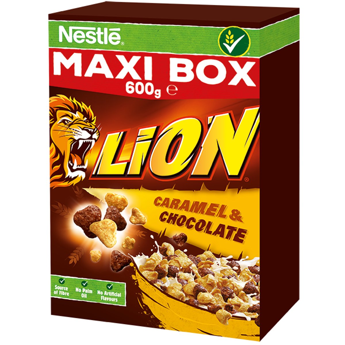 Nestlé LION Maxi Box snídaňové cereálie v akci | AkcniCeny.cz