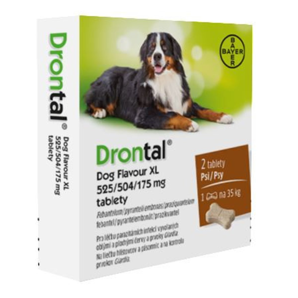 Drontal Dog Flavour 150/144/50mg psy tbl.2 v akci | AkcniCeny.cz