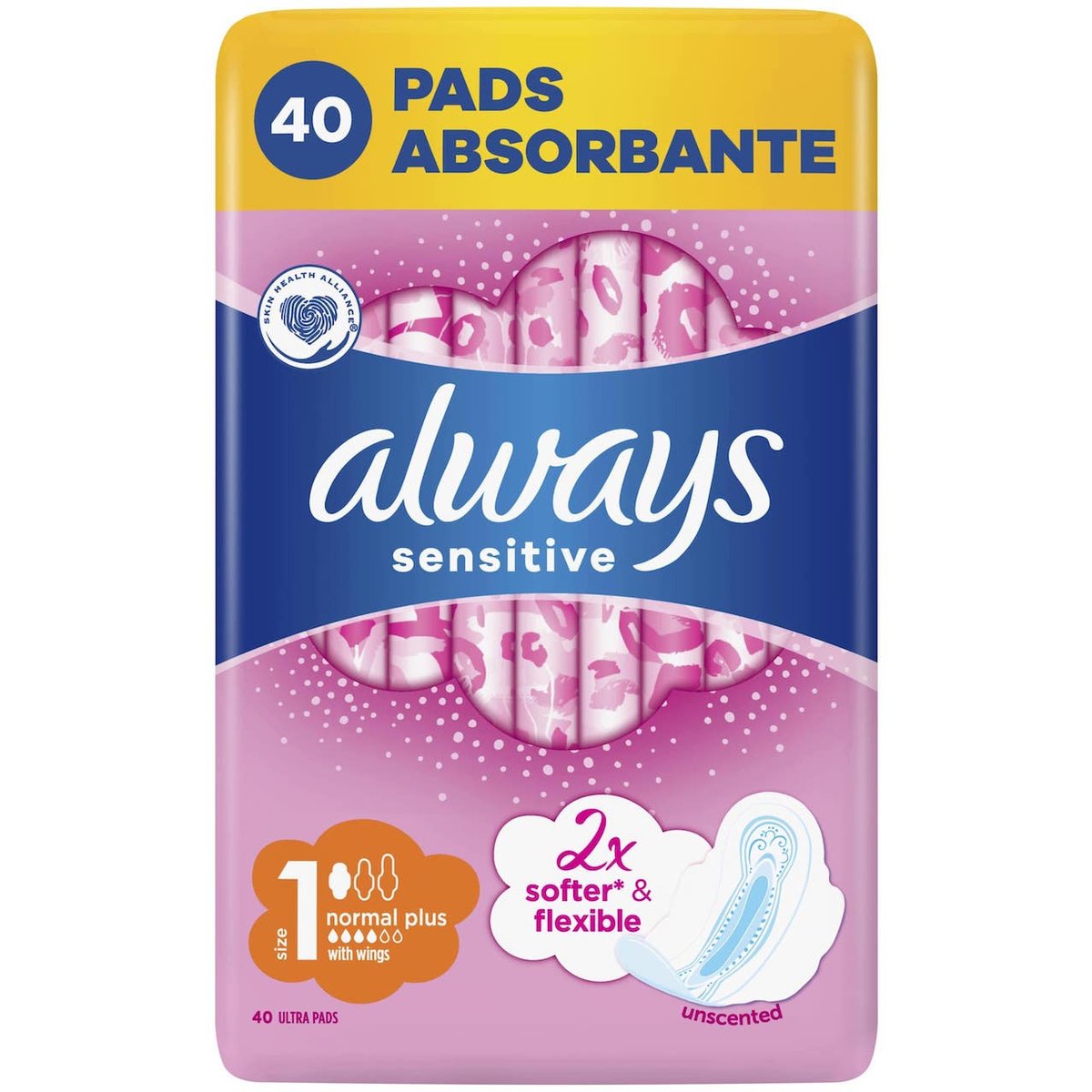 Always Ultra Sensitive Normal Vložky s křidélky v akci | AkcniCeny.cz