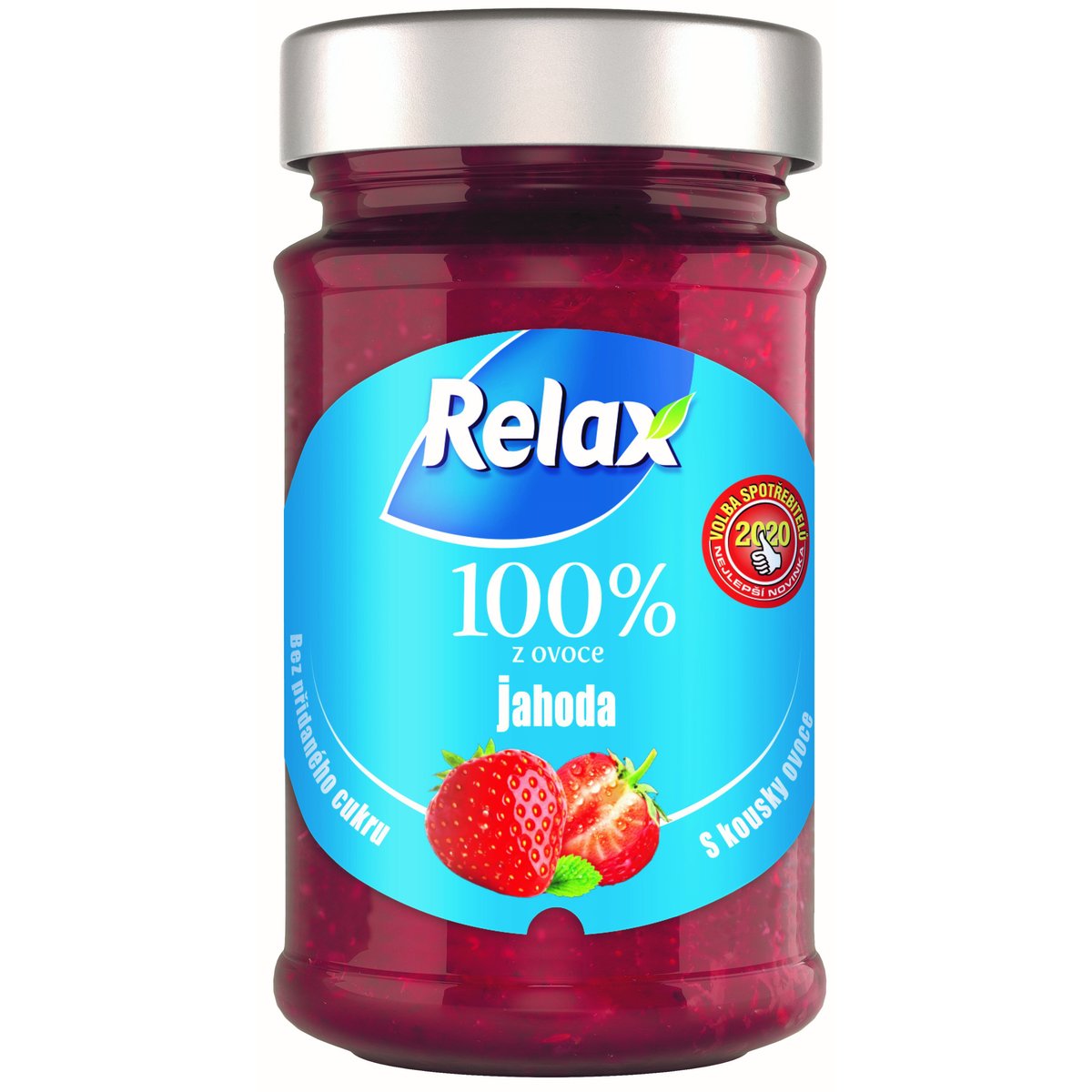 Relax 100% z ovoce Extra hladký višeň v akci | AkcniCeny.cz