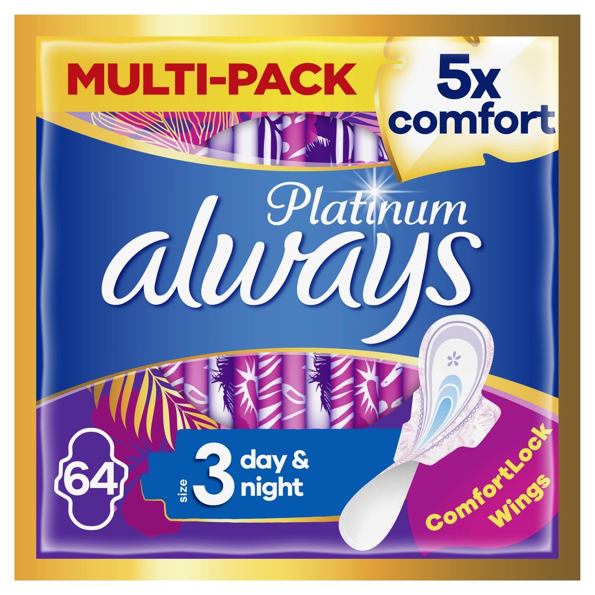 ARCHIV | Always Platinum Day & Night hygienické vložky s křidélky v ...