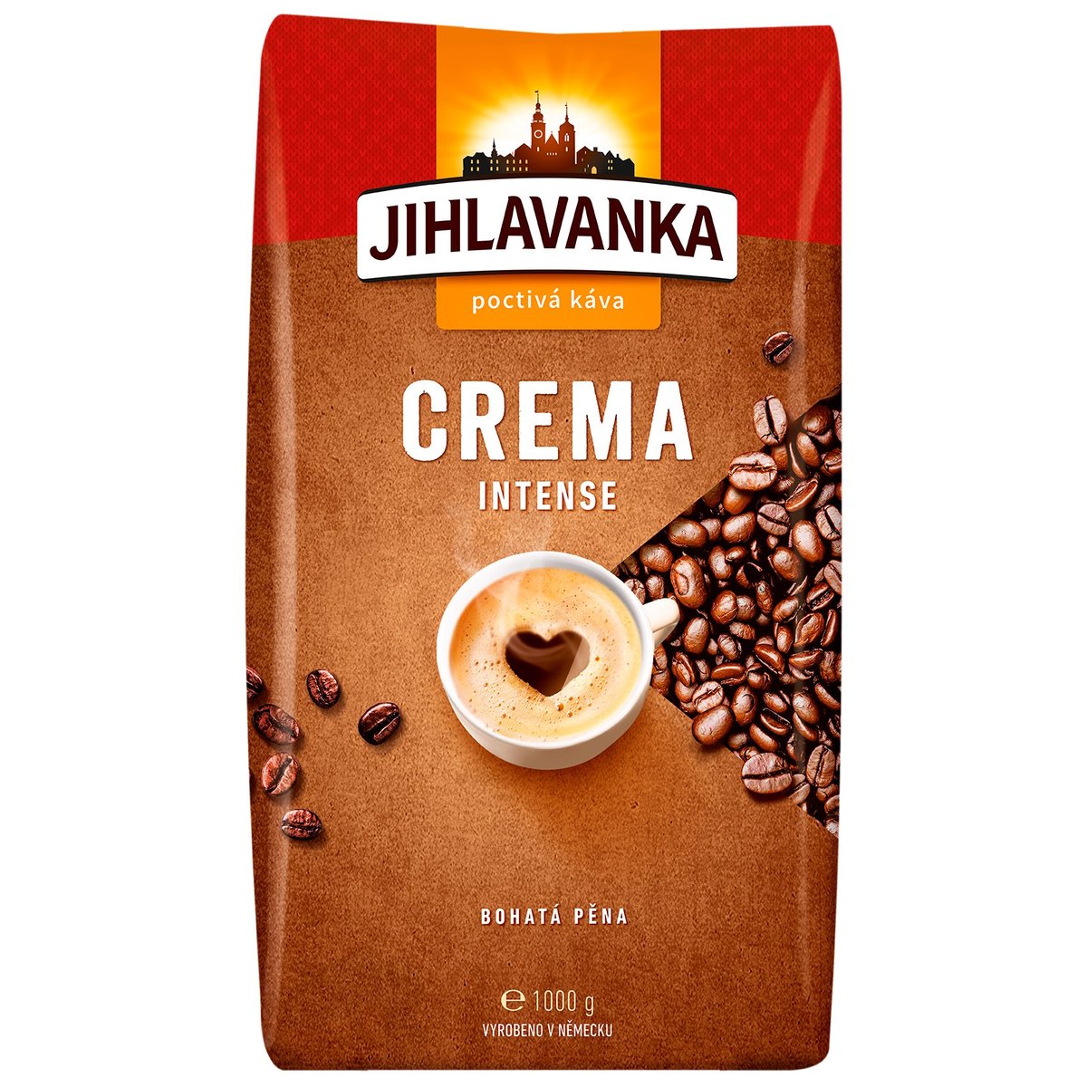 Davidoff Crema Intense Zrnková káva v akci | AkcniCeny.cz