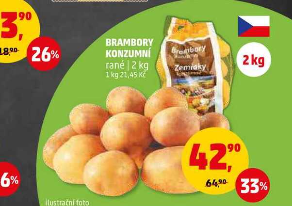 Albert Brambory rané • 2 kg v akci | AkcniCeny.cz