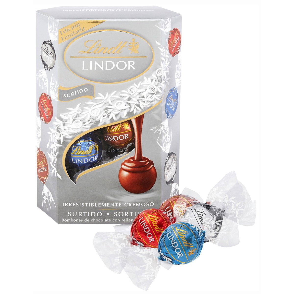 Lindt LINDOR Dárkový box mix čokolád v akci | AkcniCeny.cz