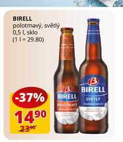 Radegast Birell světlý, nealkoholické pivo (plechovka) 0,5l v akci ...